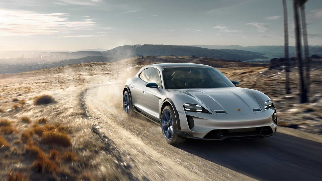 Porsche présente le concept d’un break sportif électrique