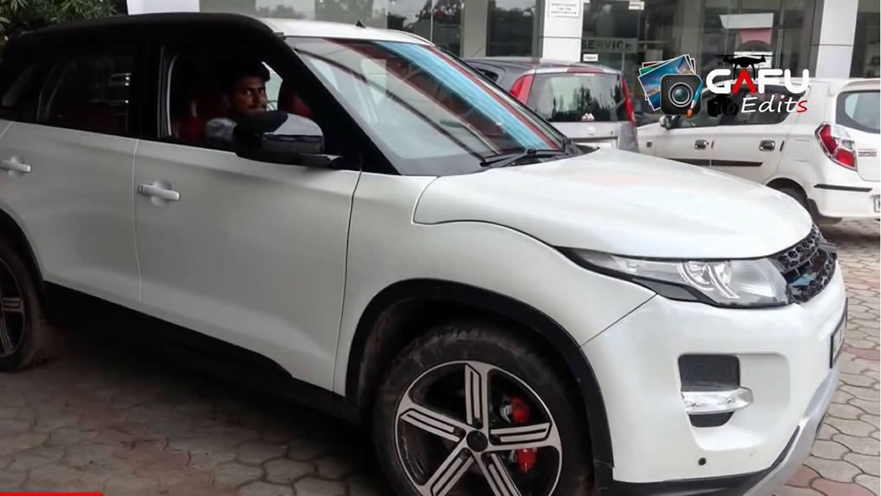 Only in India : Il transforme un Suzuki Vitara en Range Rover Evoque