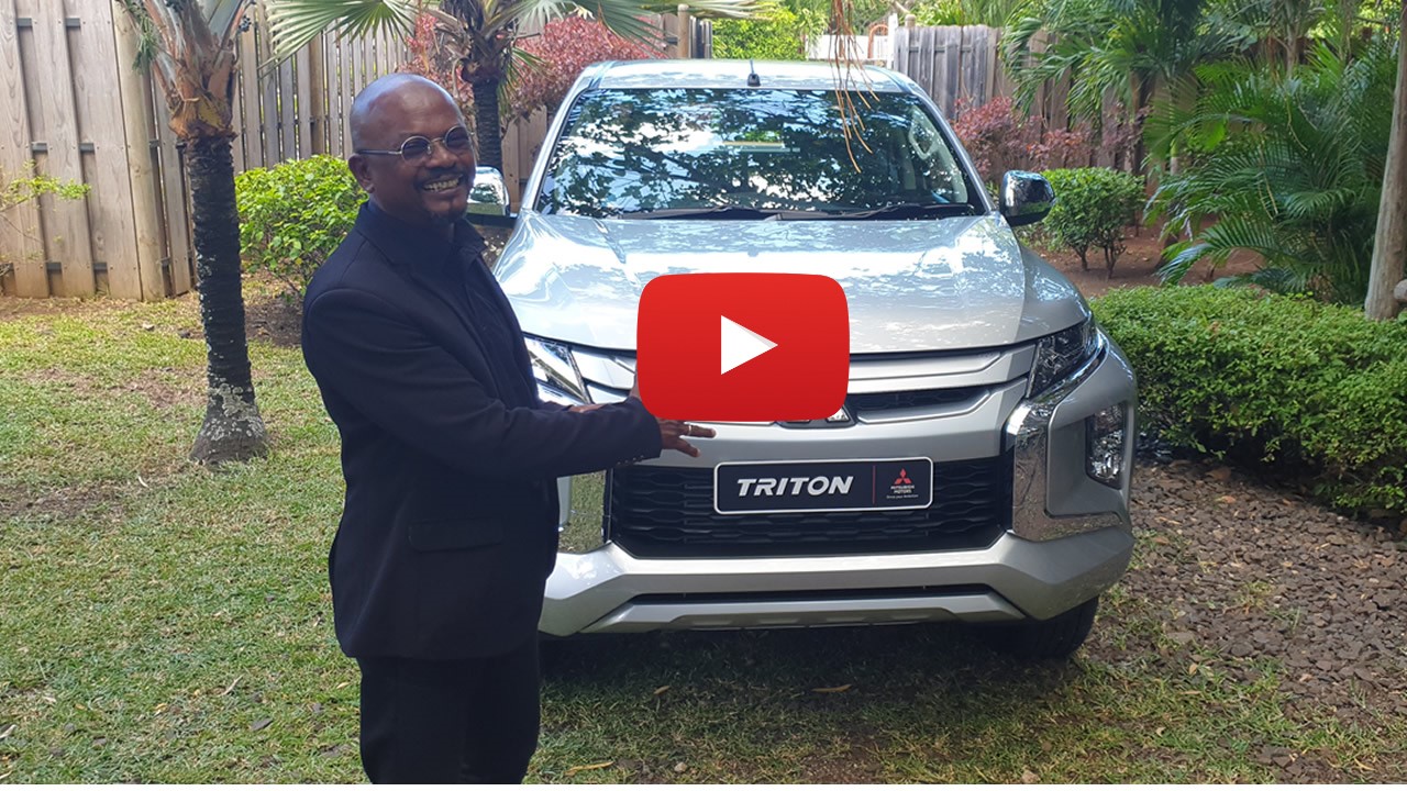 Vidéo : Eric Triton est l’ambassadeur du Mitsubishi Triton à Maurice