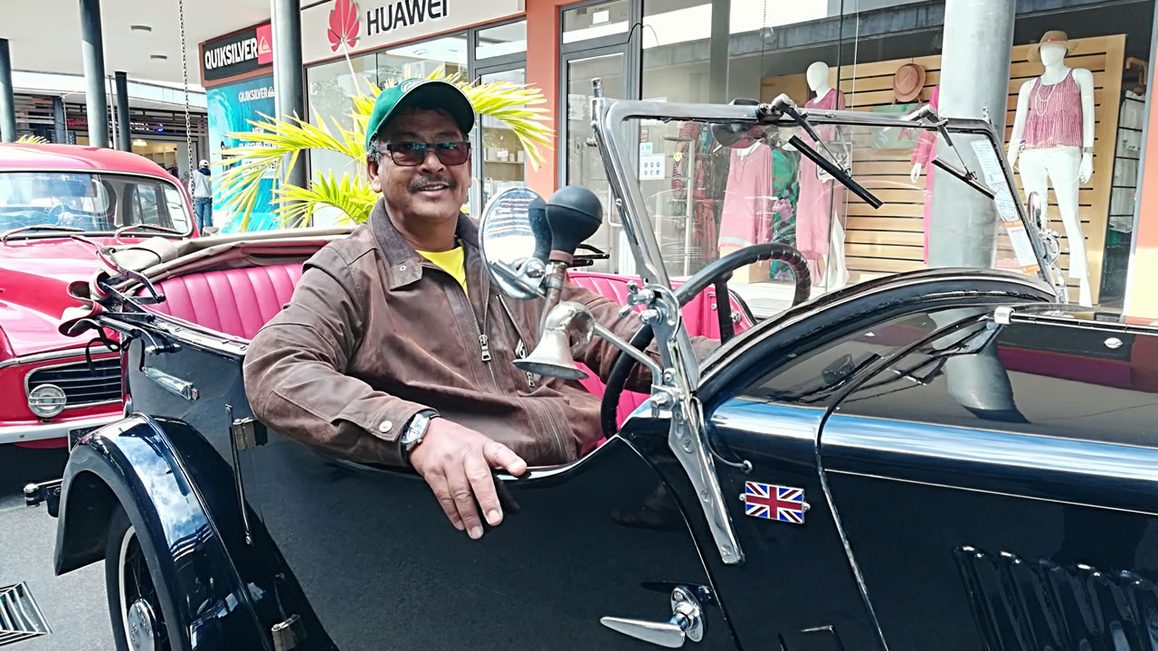 Collection de voitures classiques de Kher Rajkoomar : « Old is gold