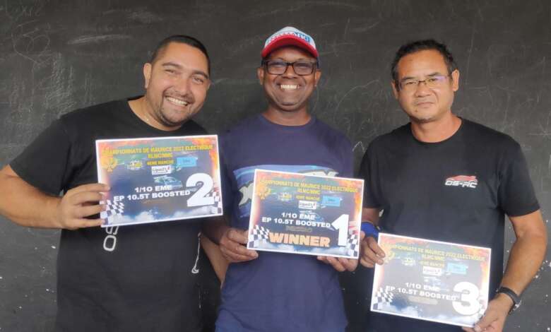 Modélisme : Jovanni Appasamy sur la plus haute marche du podium