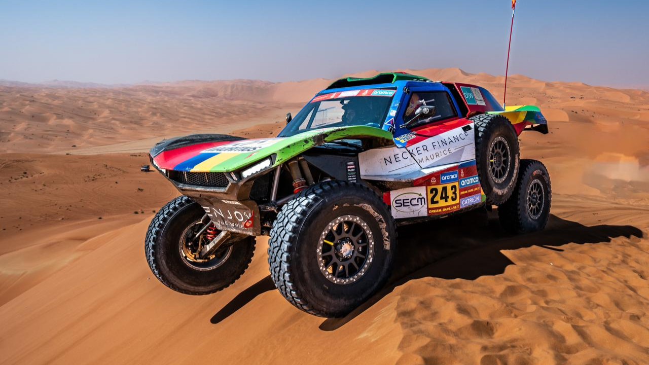 Pascal Thomasse Arnold Brucy Optimus Evo 5 Dakar 2025 rallye raid buggy ...